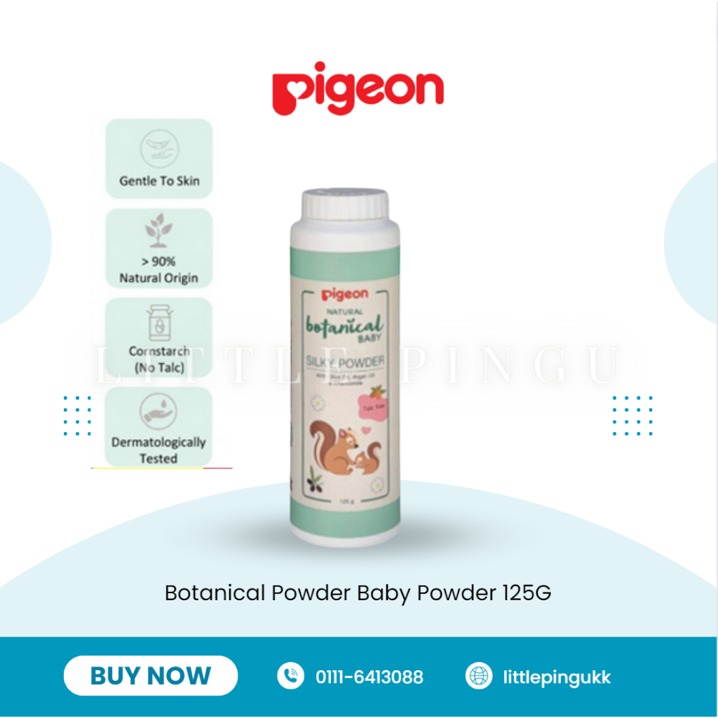 PIGEON Botanical Powder Baby Powder 125G | Shopee Malaysia