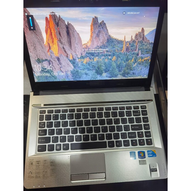 Lenovo ideapad U460 core i3 Laptop with 4GB Ram/128GB SSD 14” Display ...