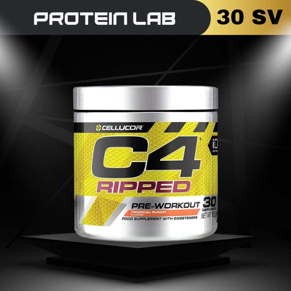 Cellucor C4 Ripped Explosive Pre-Workout and Cutting Formula (30 ...