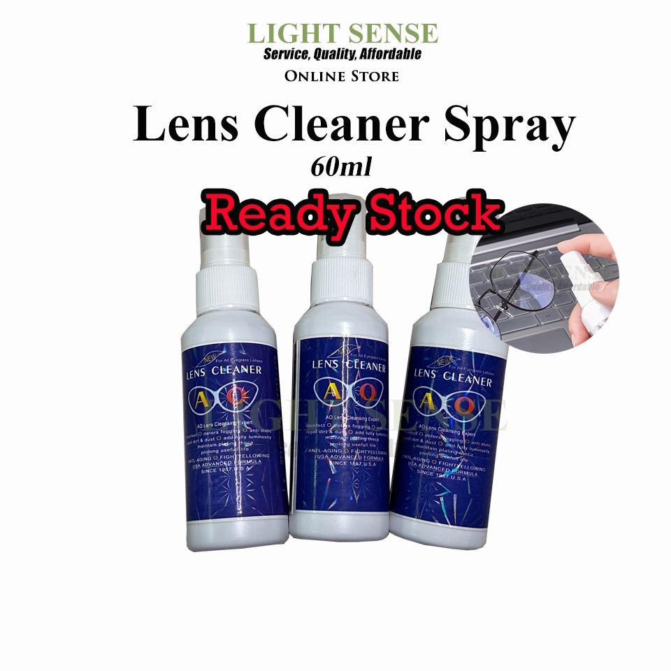 60ml Lens Cleaner Spray Cleaner / Spek Cuci Cermin Mata / 眼镜清洗液 ...