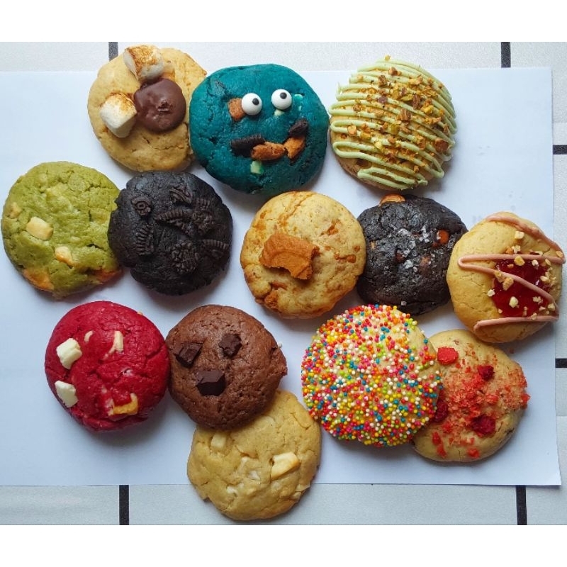 GIANT SOFT COOKIES ASSORTED FLAVORS ( PRE ORDER - please read ...
