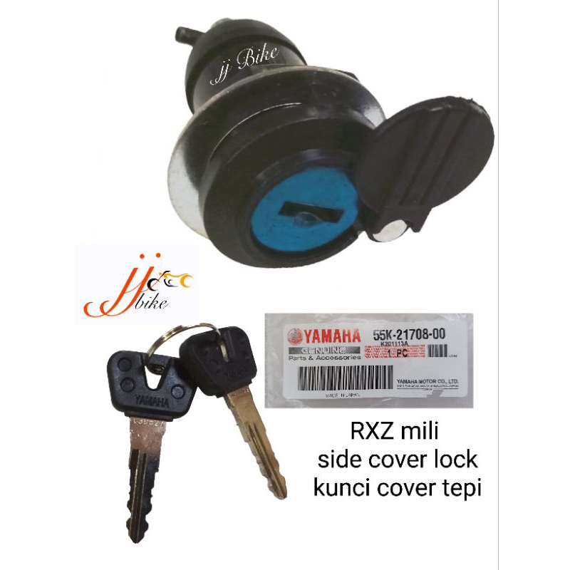 RXZ mili bosh SIDE COVER LOCK kunci tepi cover battery YAMAHA | Shopee ...