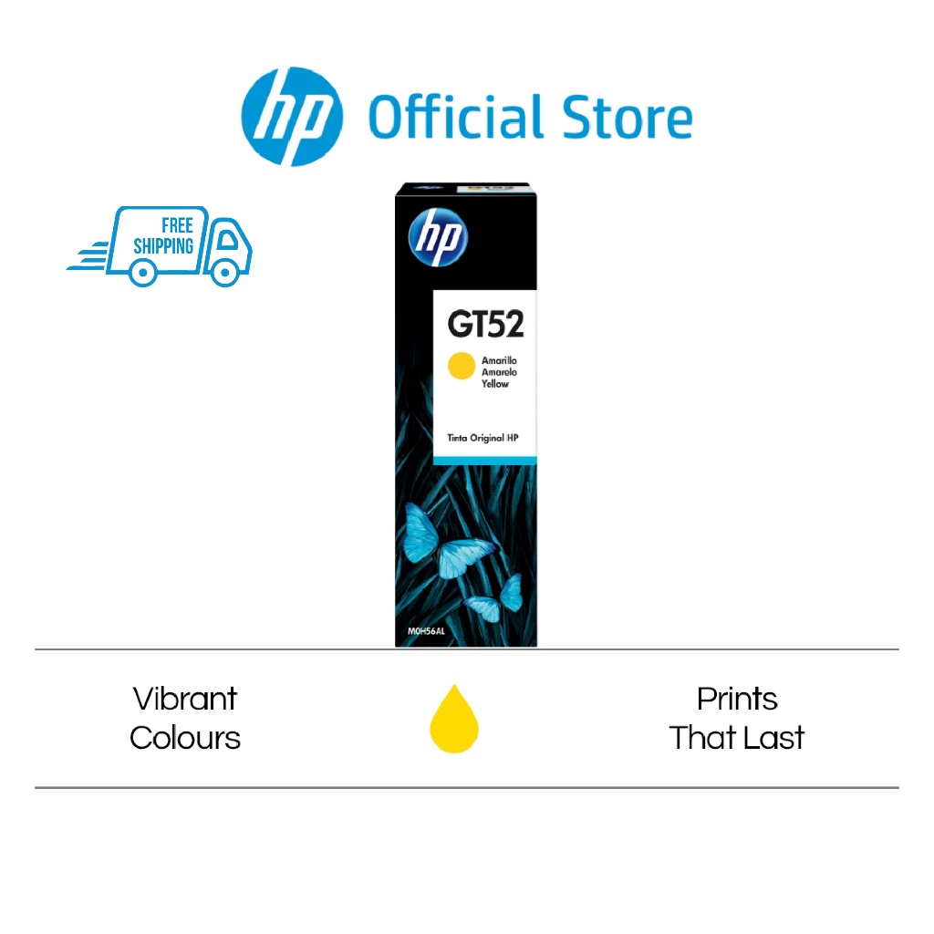 HP GT53/GT52 Original Ink Bottl Smart Ink Tank Printer - Black/Cyan ...