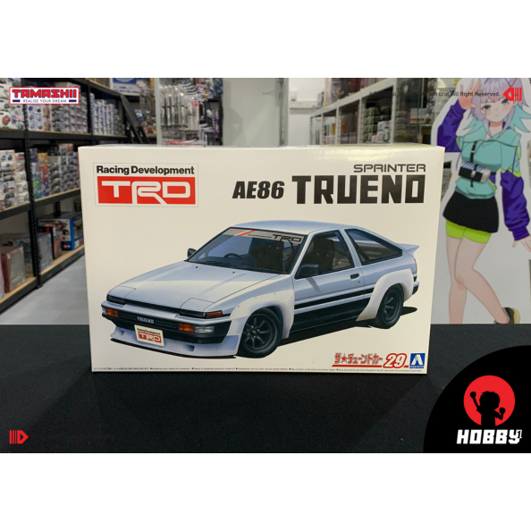 Aoshima TRD AE86 Trueno N2 Specification `85 (Toyota) (Scale 1/24) | Shopee Malaysia