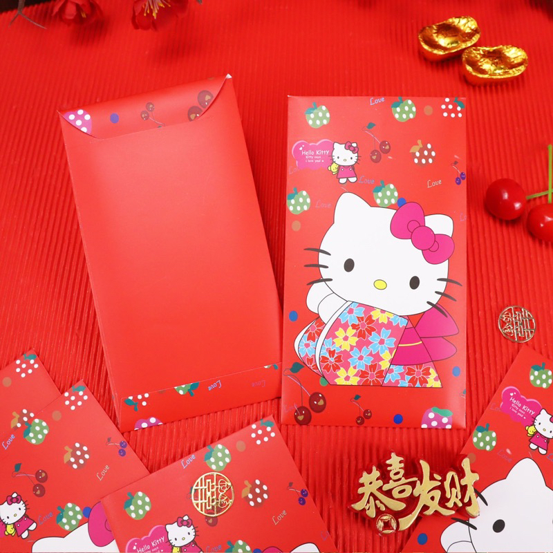 Sanrio Hello Kitty Ang Bao Red Packet 凯蒂猫新年红包封 | Shopee Malaysia
