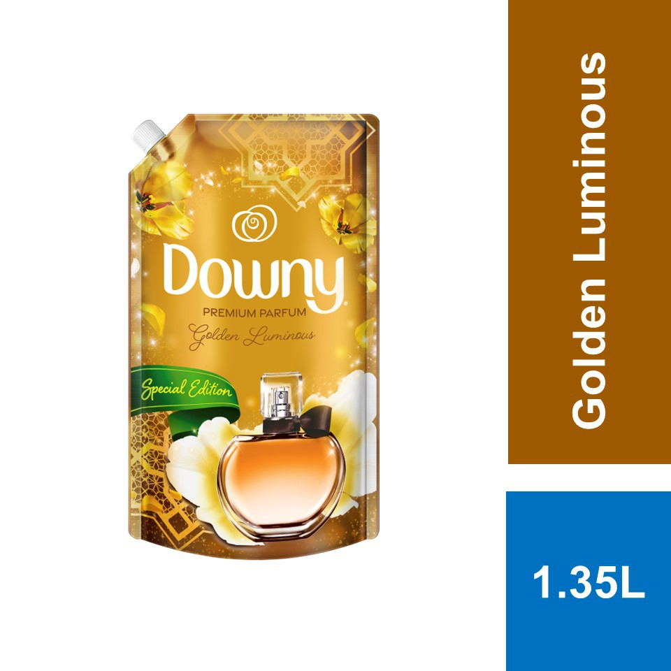 DOWNY Premium Parfum Golden Luminous Refill 1.35L | Shopee Malaysia