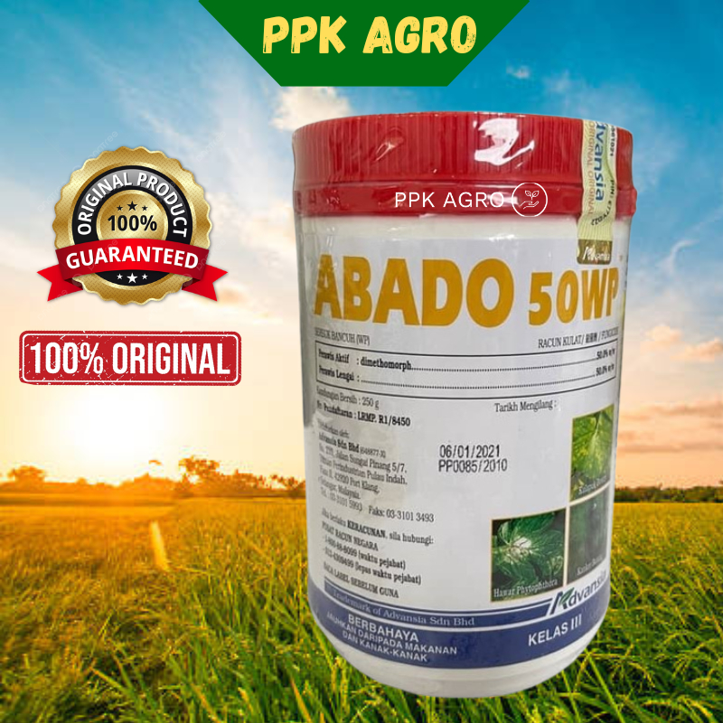 250g ABADO 50WP Advansia /Dimethomorph/ Racun Kulat / Kanker Durian ...