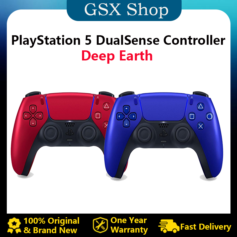 Sony PlayStation 5 PS5 DualSense Controller Deep Earth Collection Red ...