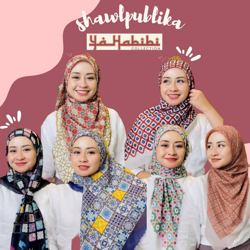 DESIGN FASHION TUDUNG YA HABIBI ( SHAWLPUBLIKA ) SCARVES HOOD BAWAL ...