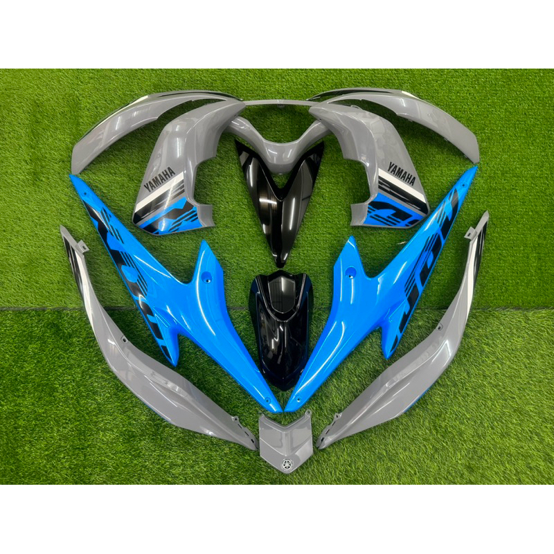 Coverset Nvx v1 nando grey Original YAMAHA Thailand 🇹🇭🇹🇭🇹🇭 | Shopee ...