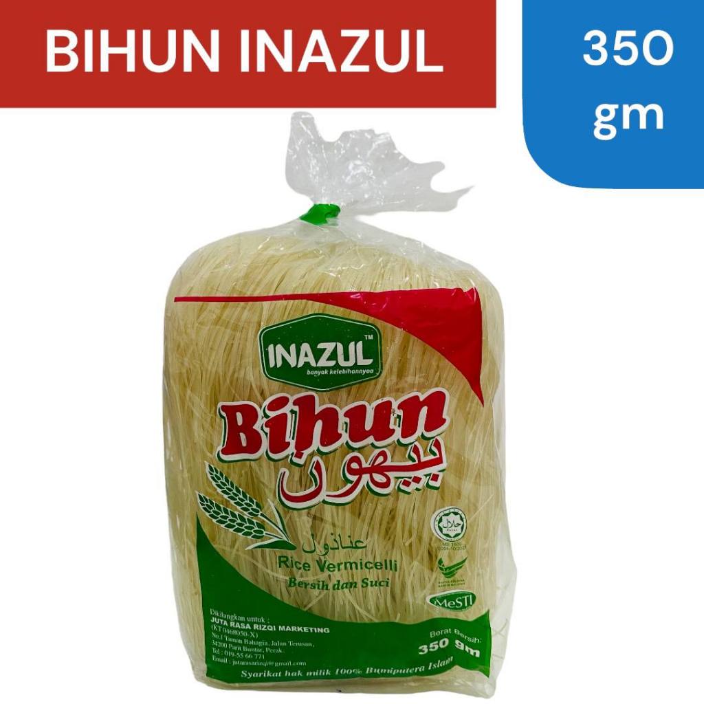 BIHUN INAZUL (PRODUK MUSLIM)/HALAL 100%/BIHUN/MAKANAN/GORENG | Shopee ...