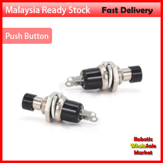 Mini Lockless Momentary ONOFF Push Button Switch Automatic Resetting Key | Shopee Malaysia