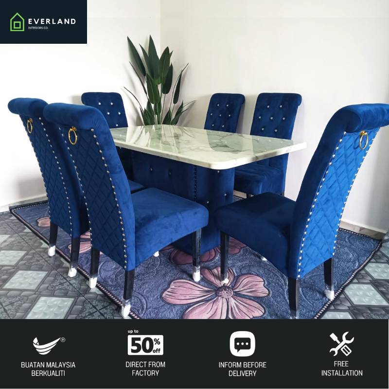 Europe Classic Classic Chesterfield Dining Marble Set Dining Table ...