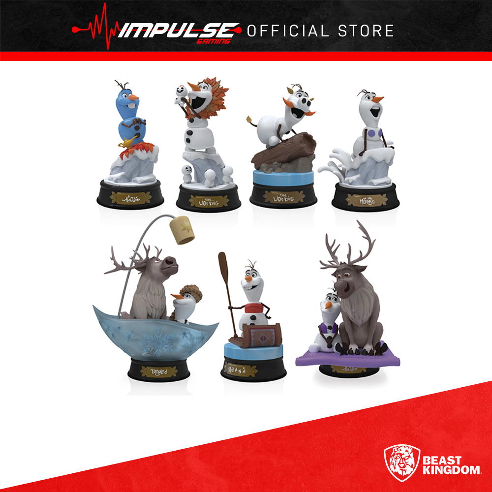 Beast Kingdom MDS-002 Disney Pixar Olaf Presents Series Set Mini ...