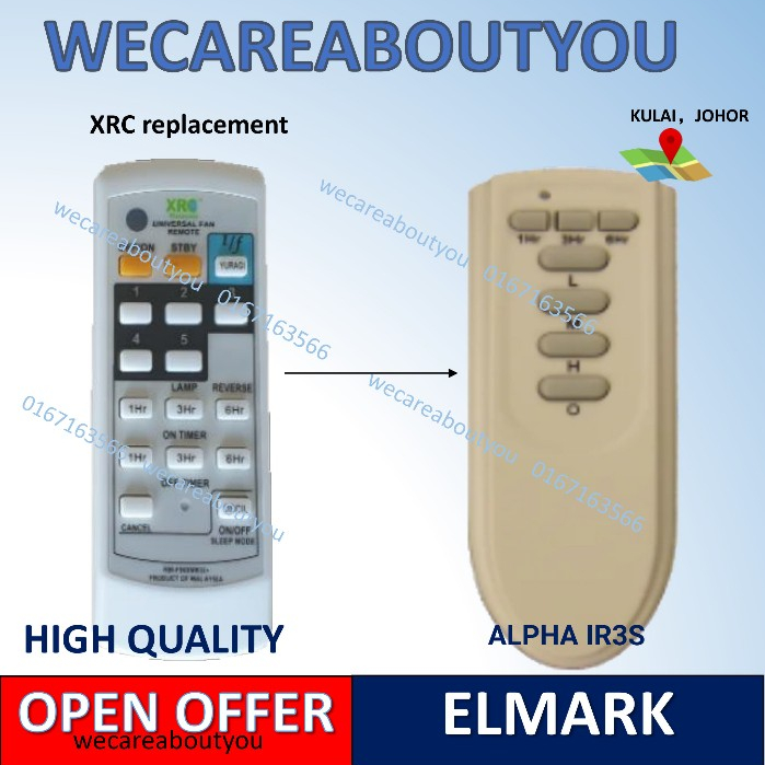 Alpha remote control fan | Shopee Malaysia