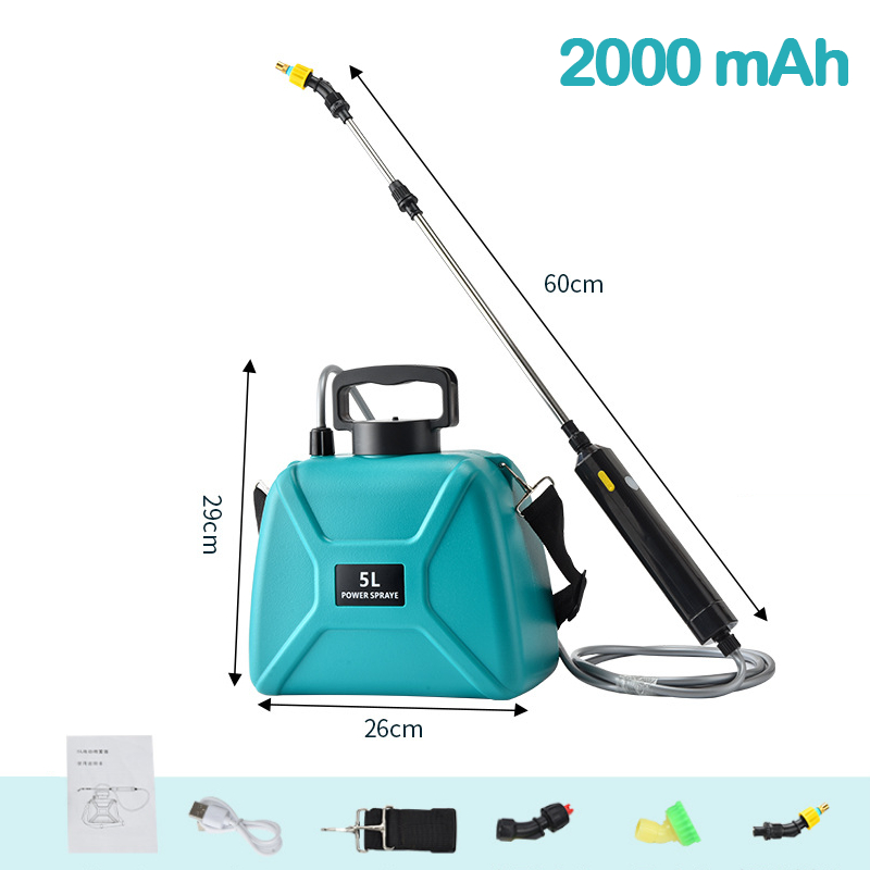 5L/8L/ Knapsack Battery Sprayer Pump Pam Racun Bateri tong racun rumput ...
