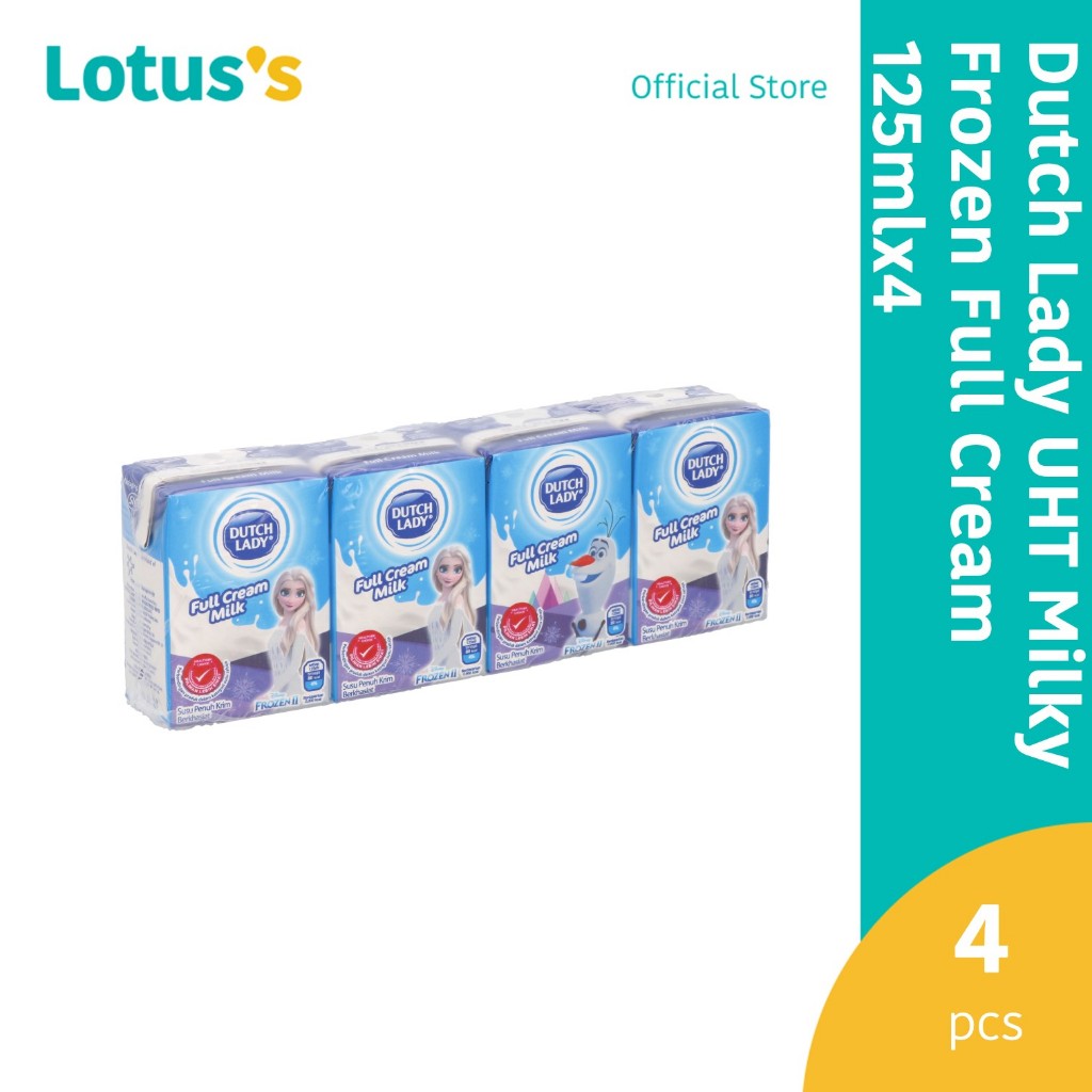 DL UHT Milky Frozen Full Cream 125mlx4 | Shopee Malaysia