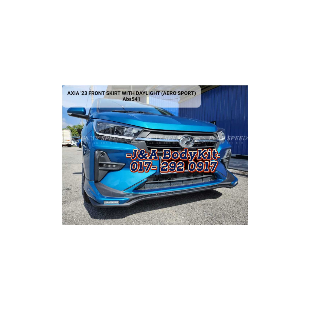 Perodua Axia 2023 Aero Sport FullSet Bodykit With Paint | Shopee Malaysia