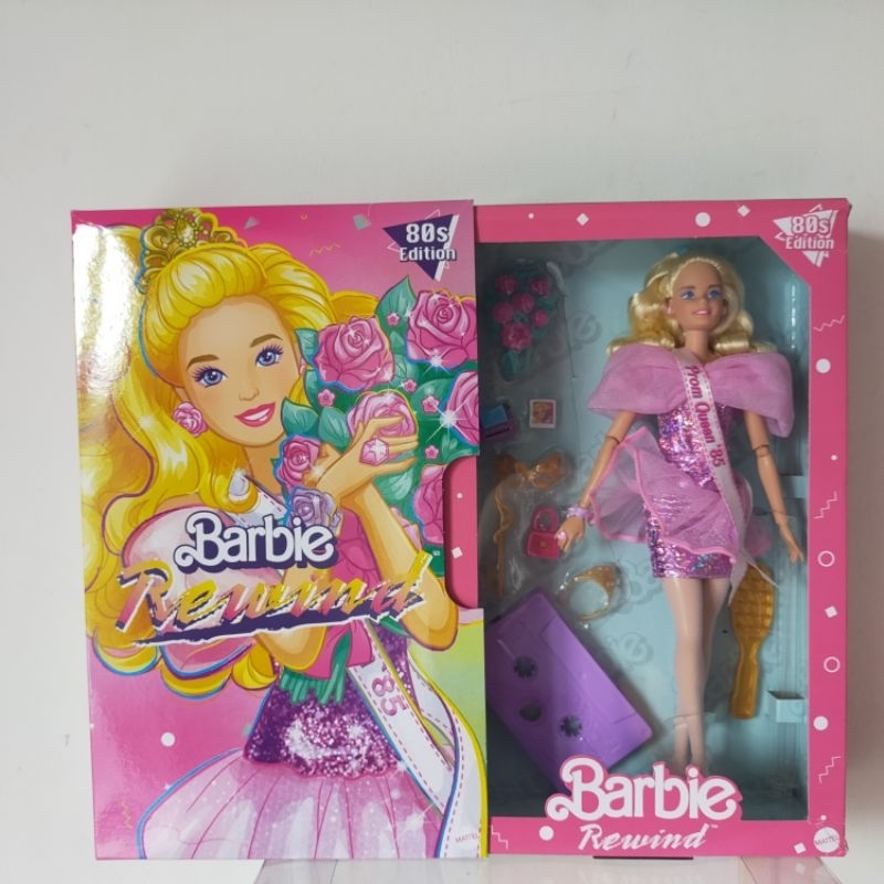 Barbie Rewind 80's edition Prom Queen Barbie doll | Shopee Malaysia