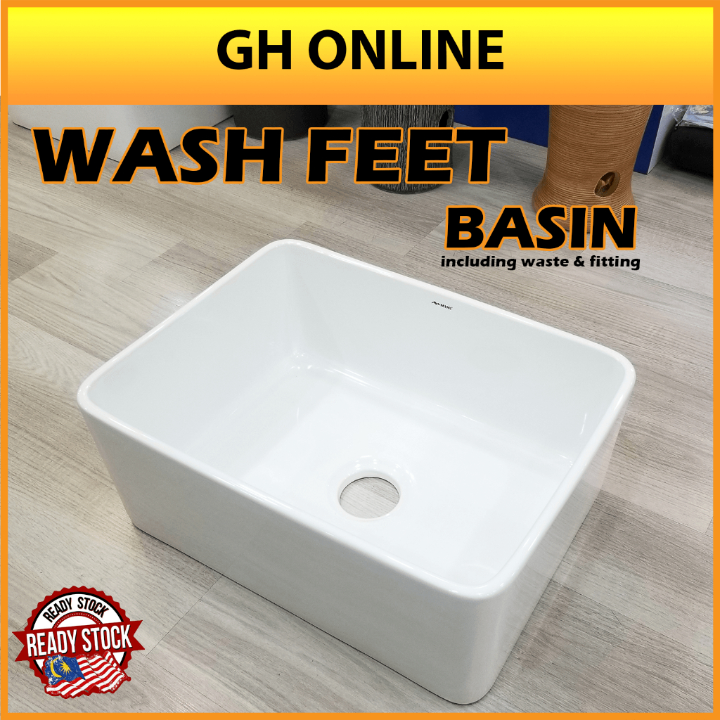 WASH FEET BASIN WASH BASIN FOR MANICURE STORE MASSAGE SPA CERAMIC BASIN ...