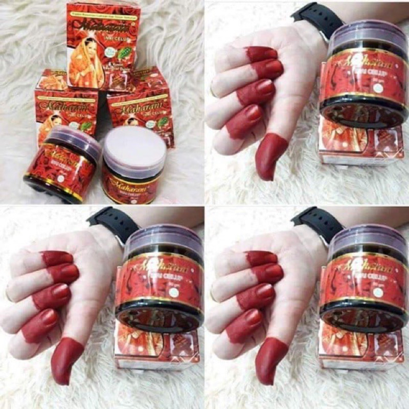 INAI CELUP HALAL MAHARANI MERAH MENYALA READY STOCK | Shopee Malaysia