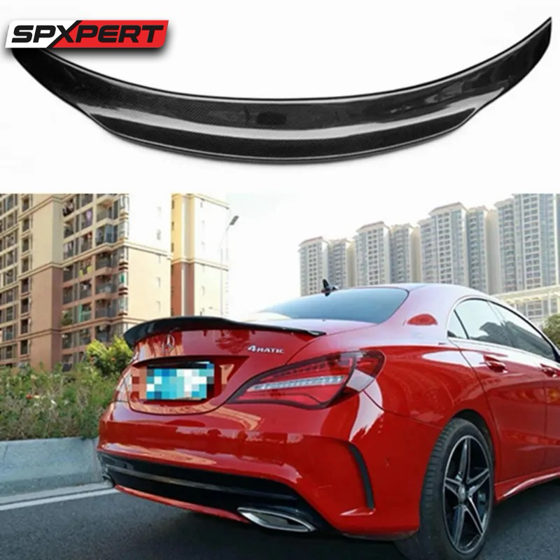 Mercedes benz w117 cla psm spoiler gloss black BZ17-SP02 | Shopee Malaysia