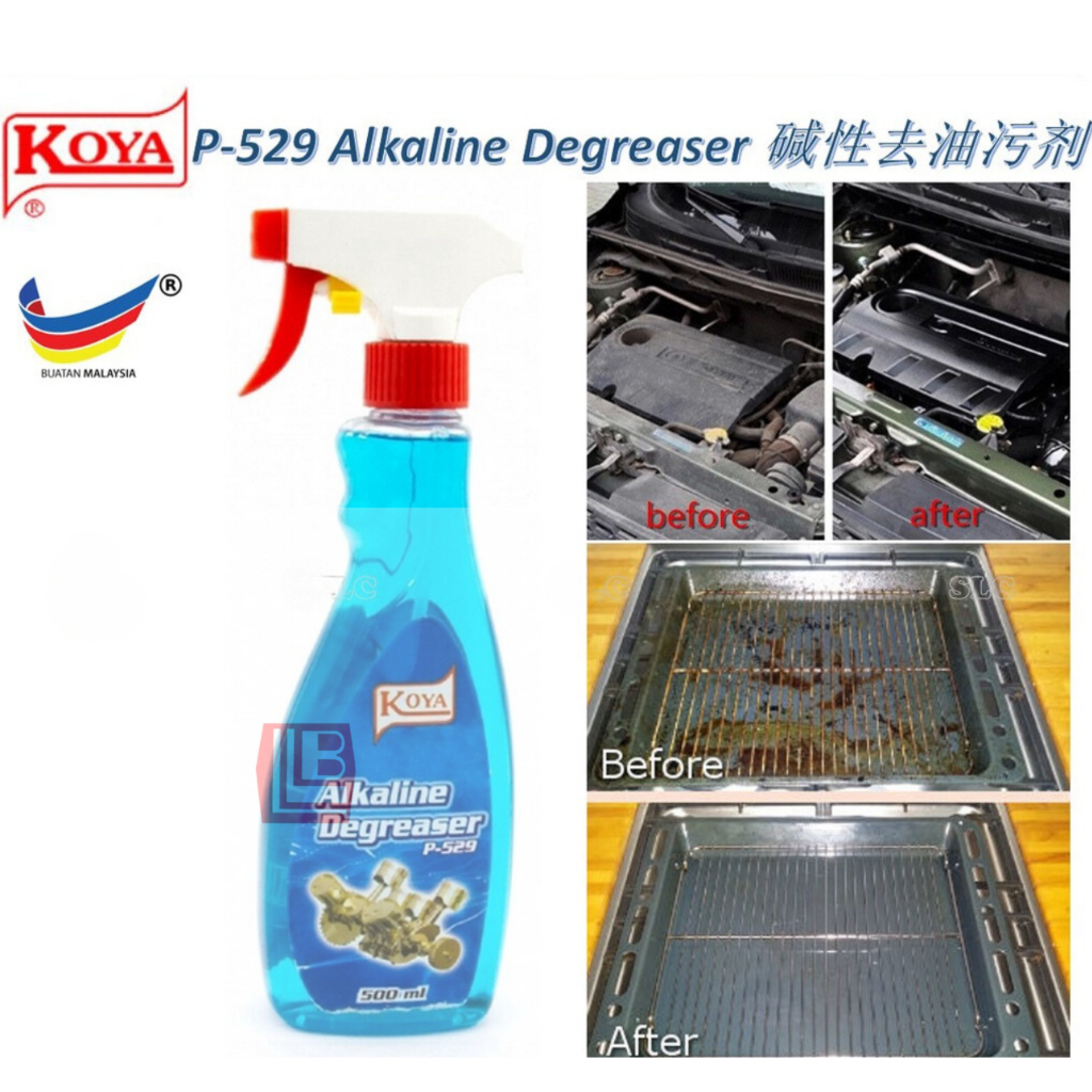 KOYA P-529 Alkaline Degreaser Engine Degreaser 500ml / Pencuci Rantai ...