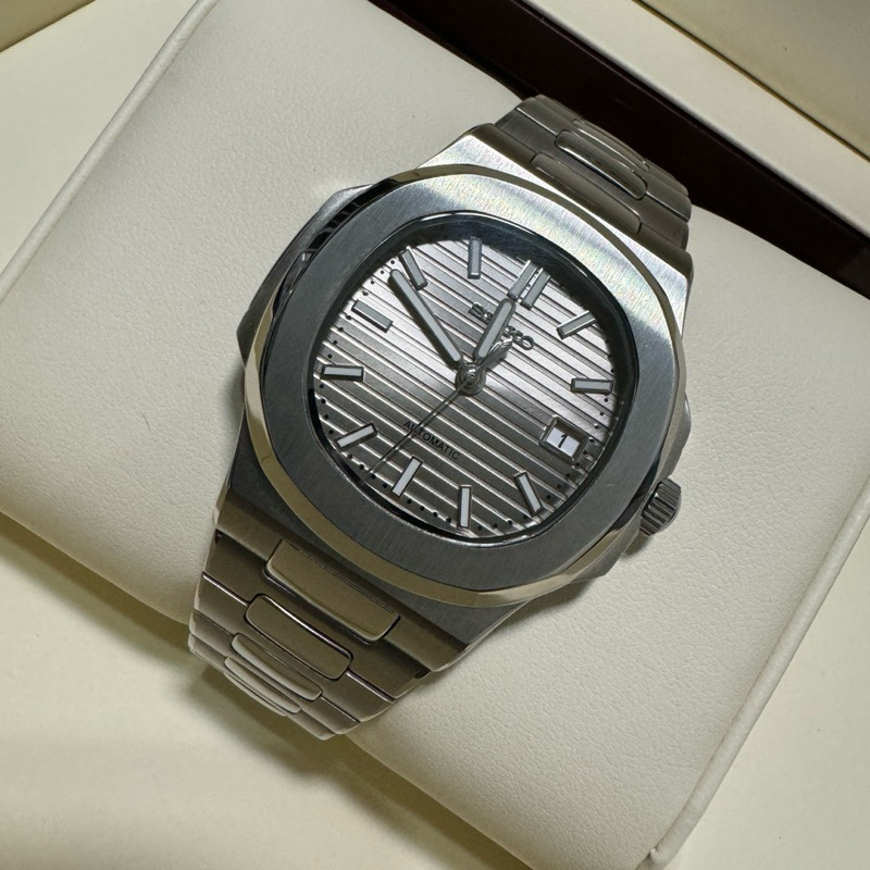 Seiko Mod - 40mm Rhodium Dial Custom Seikonaut Watch | Shopee Malaysia