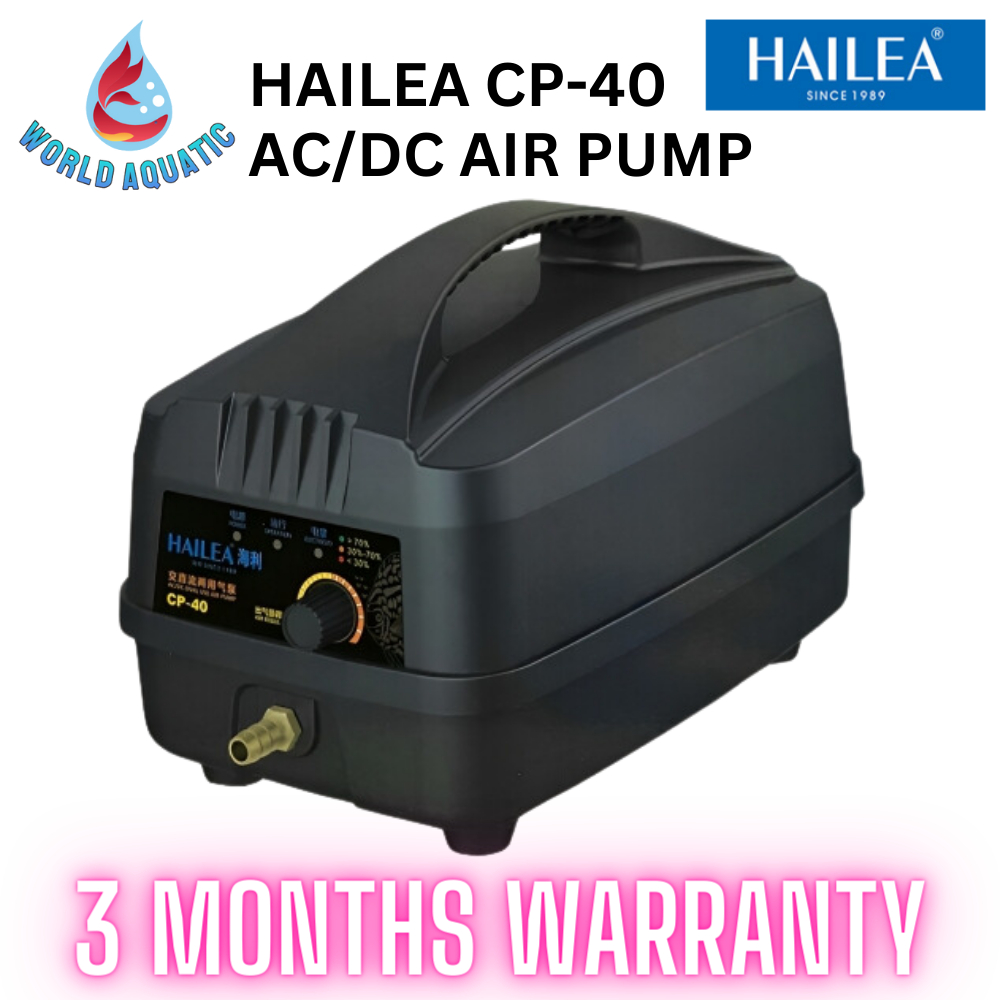 [READY STOCK] HAILEA CP-40 AC/DC PUMP AIR PUMP AQUARIUM PUMP (3 months warranty) | Shopee Malaysia