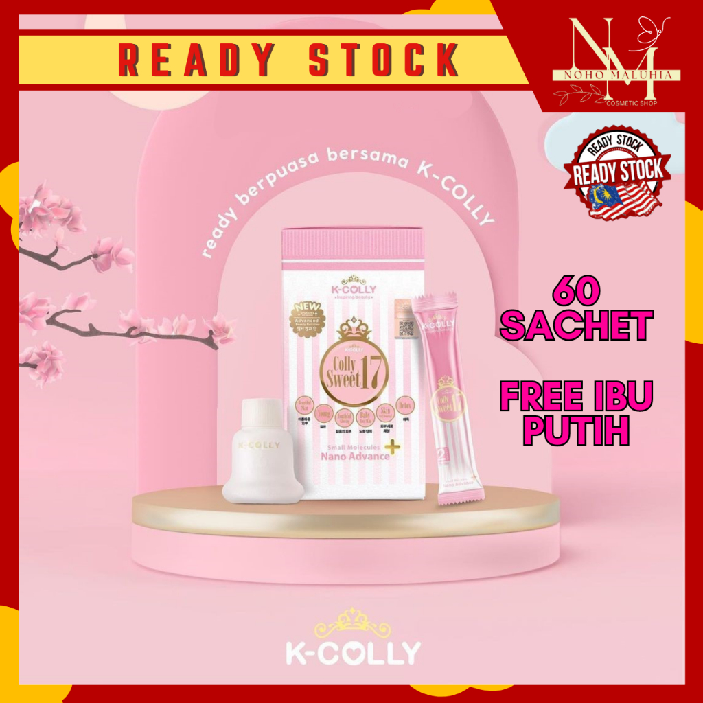 KCOLLY BESAR 60 SACHET + FREE IBU PUTIH 20PCS ORIGINAL HQ K COLLY | Shopee Malaysia