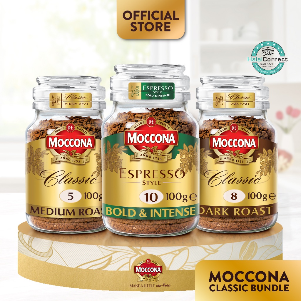 (Shopee Exclusive) Moccona Classic Bundle Giftset Freeze Dried Coffee ...