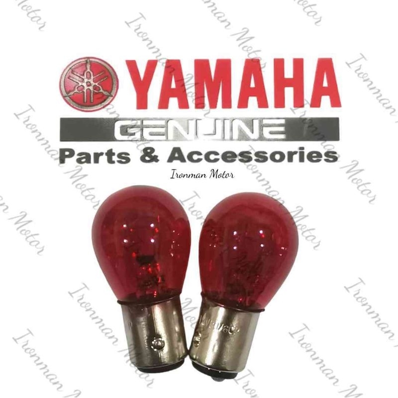 Taillamp Red Bulb 12V21 Red Coated Mentol Merah Lampu Belakang LC135 ...
