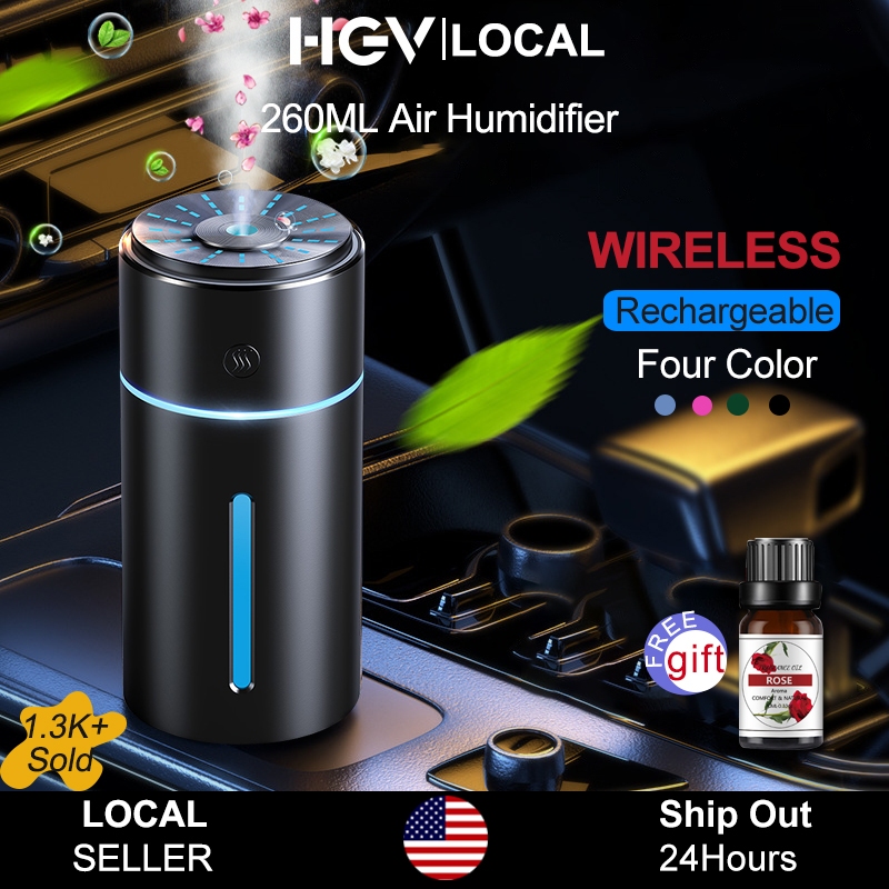HGV Car Humidifier with Essential Oil Aroma Diffuser 260ML Diffuser ...