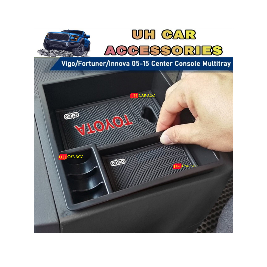 TOYOTA HILUX VIGO INNOVA FORTUNER 2005 - 2015 ARMREST CENTER CONSOLE ...