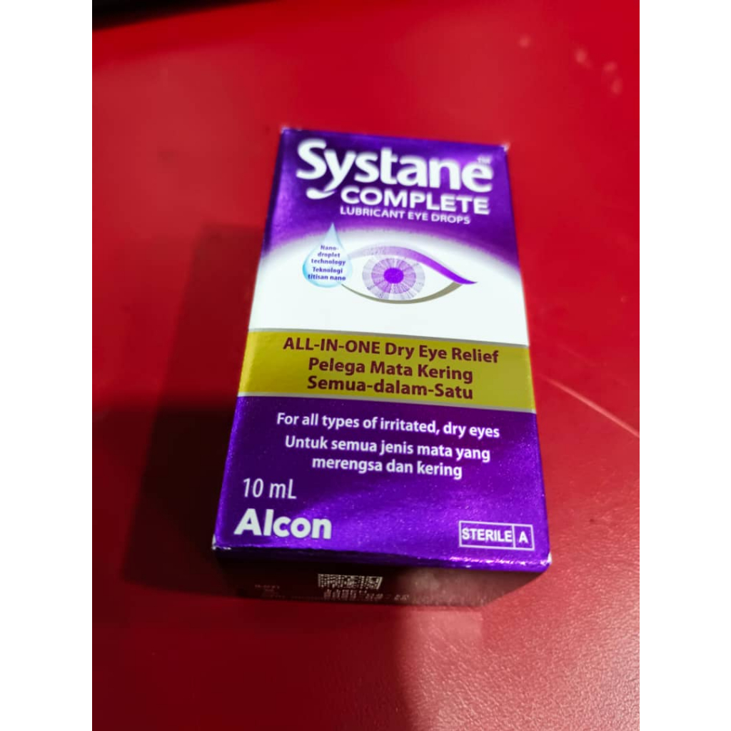 [EXP:12/2026] SYSTANE COMPLETE LUBRICANT EYE DROPS ALL-IN-ONE DRY EYE ...
