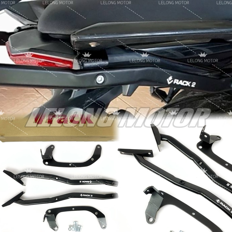 VERSYS 650 2012 2013 2014 2015 MONORACK HEAVY DUTY TOP BOX RACK ...