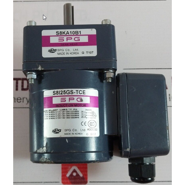 Spg S8i25gs-tce Electric Geared Motor S8ka10b1 | Shopee Malaysia
