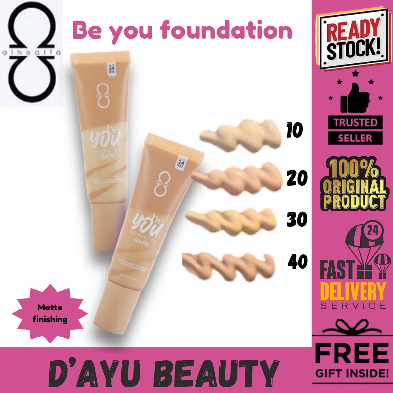 alha alfa be you foundation royal propolis matte | Shopee Malaysia