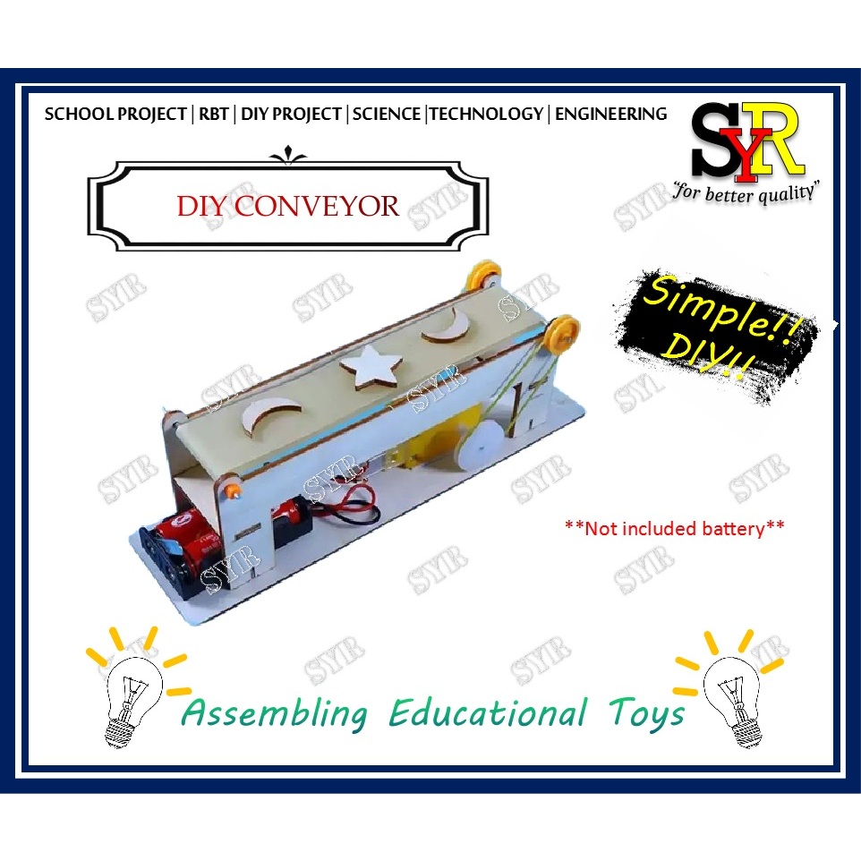 NEW!! DIY Wooden Conveyor STEM Science School Project RBT Primary ...
