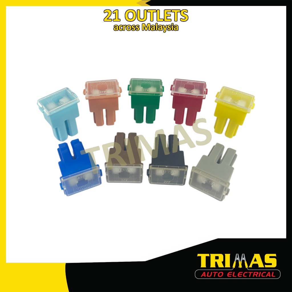 SF Series Car Main Fuse Female Cartridge Toyota Honda Proton Perodua ...