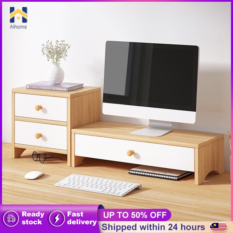 Monitor Screen Increased Rack Desktop Rack Monitor Rack Riser Monitor ...