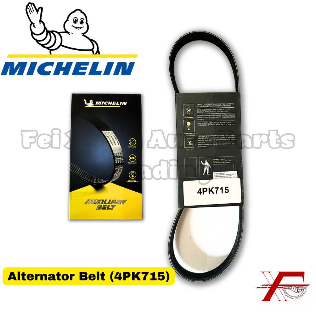 MICHELIN Original Perodua Viva 4PK715 Alternator Belt | Shopee Malaysia