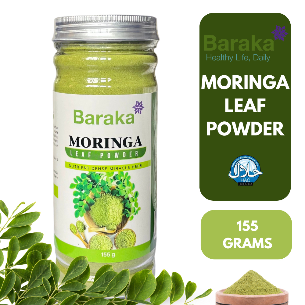 Baraka Moringa Leaf Powder (155g) - Nutrient Dense Miracle Herb ...