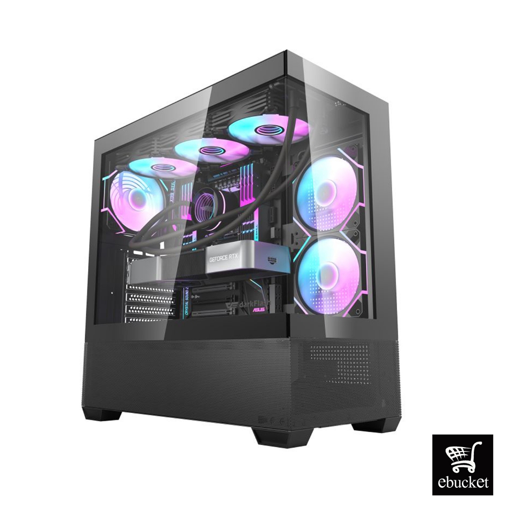 Darkflash DS900 AIR 2-Sided Glass case - ATX Mid Tower DS900AIR ...