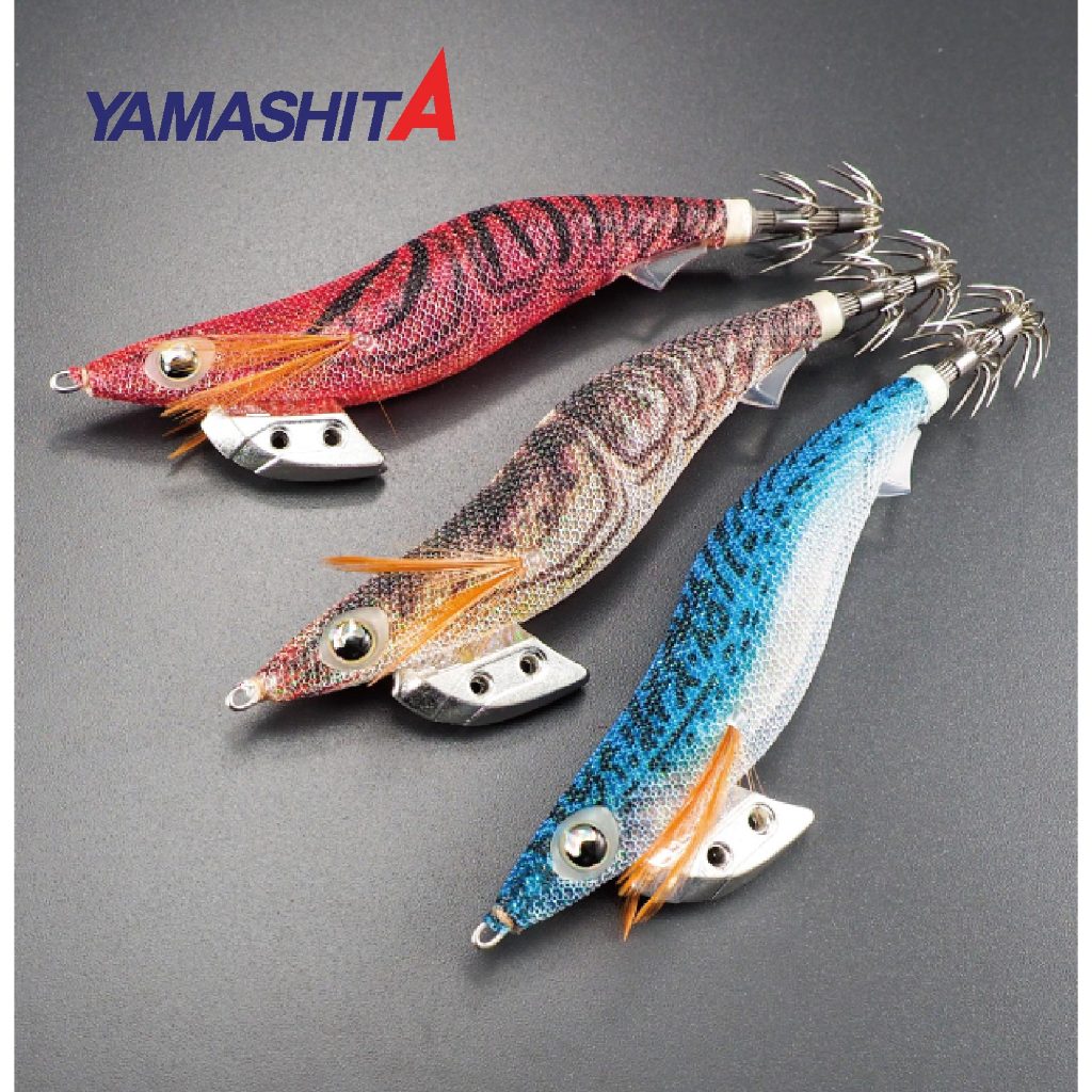 YAMASHITA EGI-OH K GLOBAL COLOR (SIZE 2.5 & 3.0) NEON BRIGHT SQUID JIG ...
