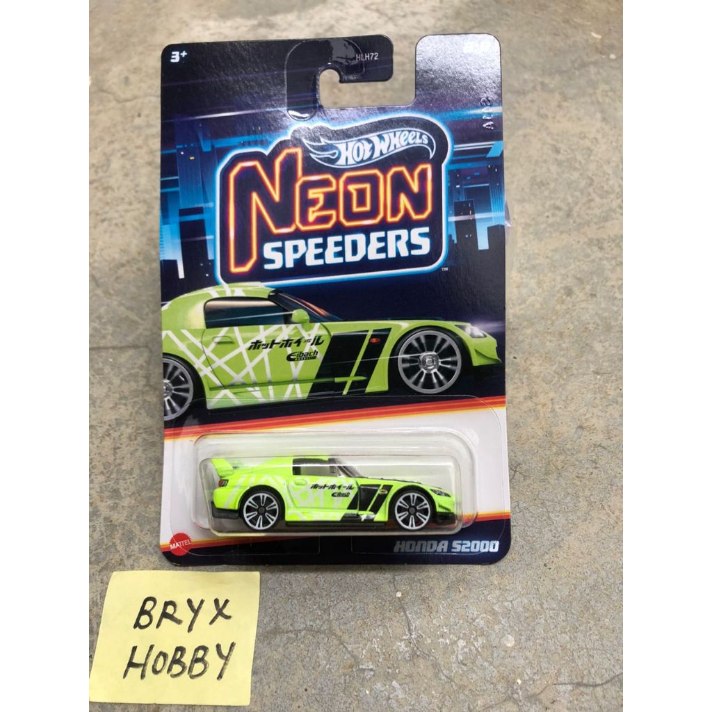 Hot Wheels 2023 Neon Speeders Honda S2000 #6 HRW72-4B10 Green | Shopee ...