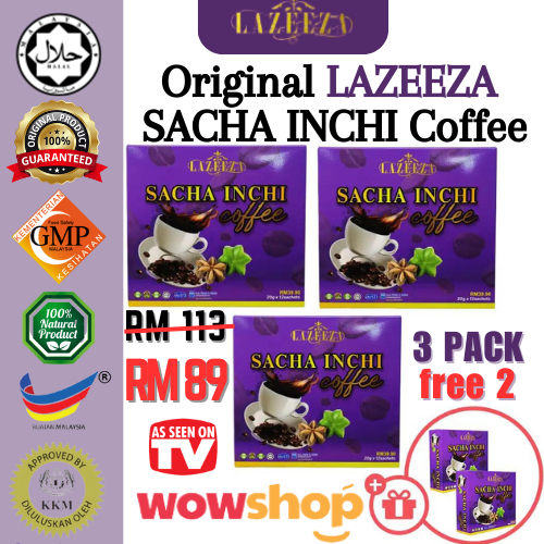 Lazeeza ( Wowshop ) Sacha Inchi Coffee Premiums - Kopi Khas Untuk ...