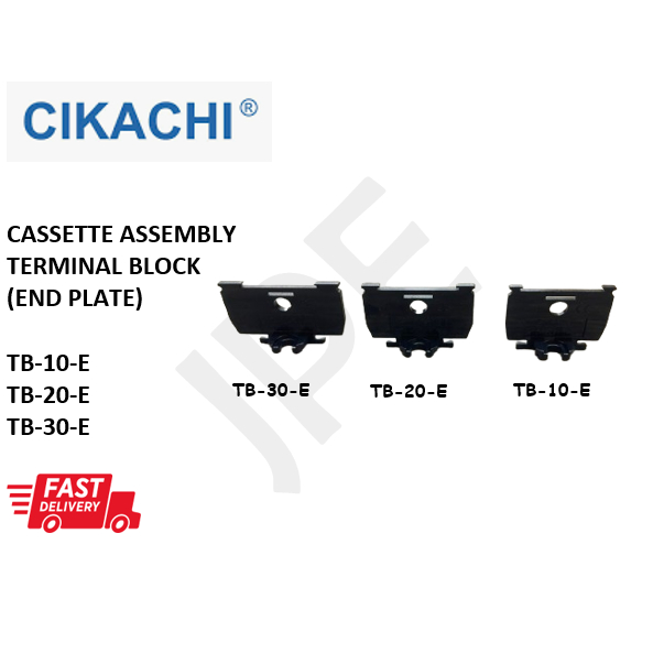 CIKACHI CKC CASSETTE ASSEMBLY TERMINAL BLOCK (END PLATE) FOR TB-10 TB ...