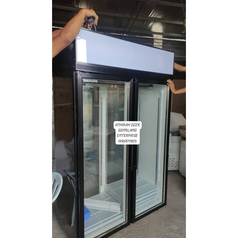 (SPECIAL 2024) 4 DOORS (BACK TO BACK) 2 WAYS ENTRANCE SHOWCASE CHILLER ...
