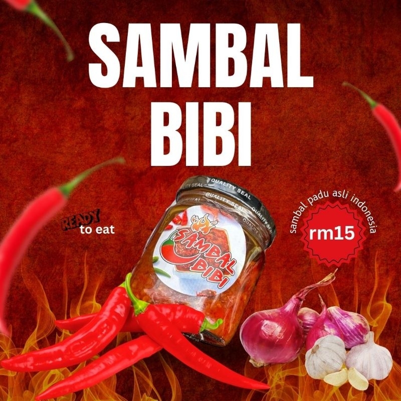 Sambal Bibi asli indonesia | Shopee Malaysia